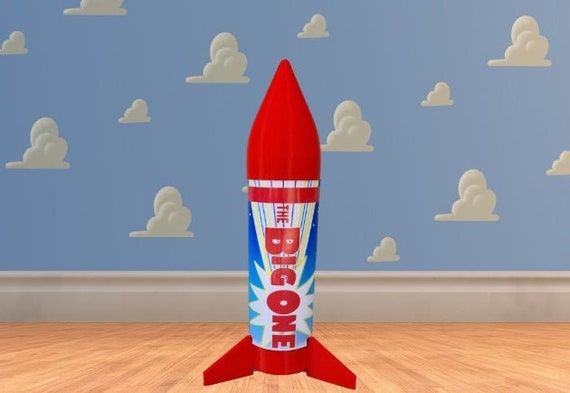 Toy Story the Big One Rocket Toy Story Rocket Sid Rocket - Etsy Ireland