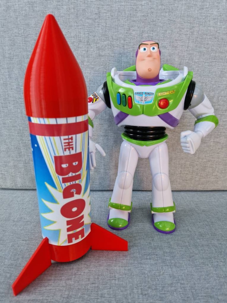 Toy Story the Big One Rocket Toy Story Rocket Sid Rocket - Etsy Australia