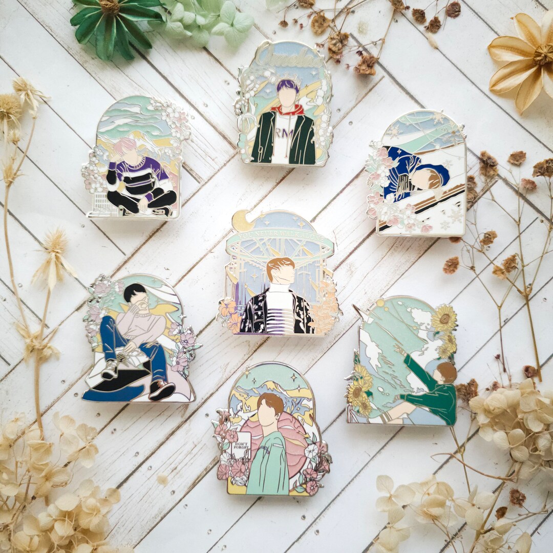 Spring Day Series - Individual "enamel Pin -instock - Etsy
