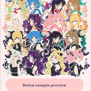 Sailor Moon Acrylic Standee 8-11cms [ Preorder] - Etsy