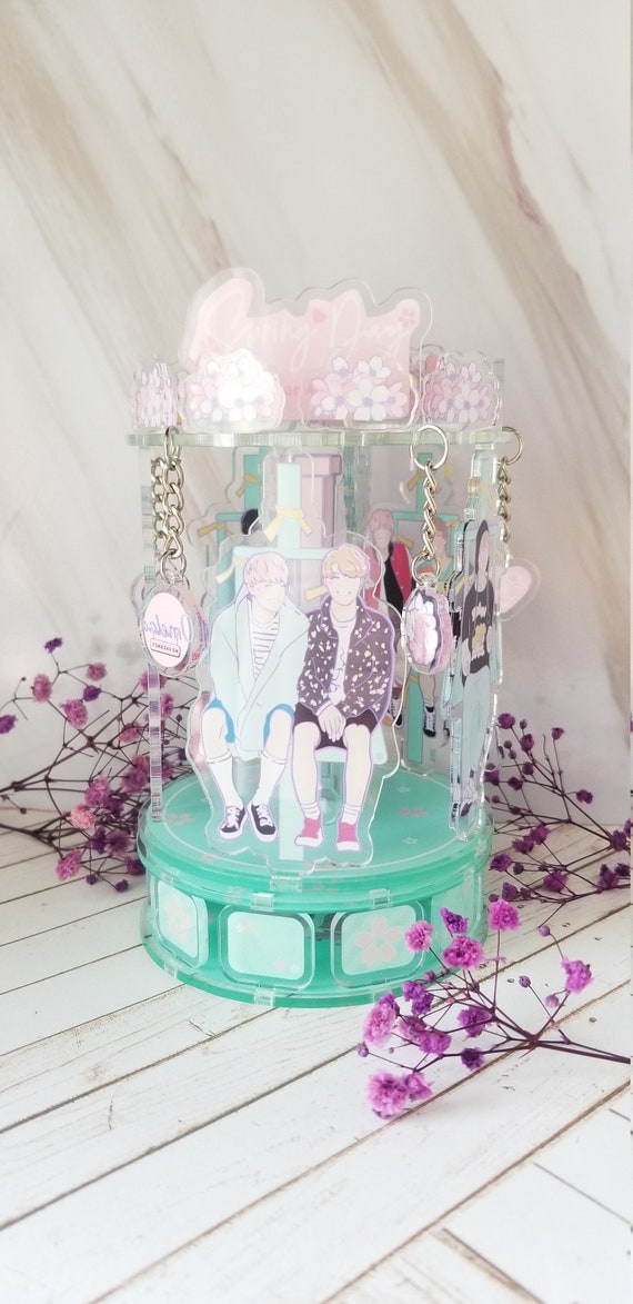 Acrylic Spring Day Carousel pre-order - Etsy