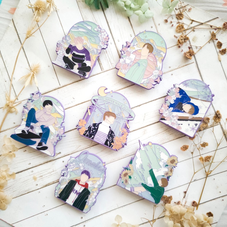 Spring Day Series - Individual "enamel Pin -instock - Etsy Canada