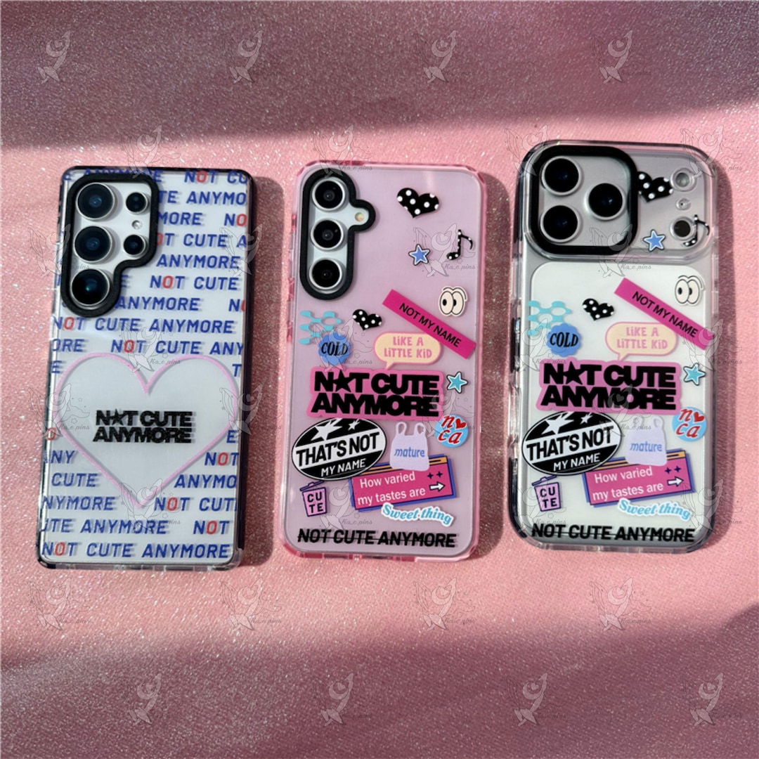 Kpop "illit Not Cute Anymore Inspired Phone Case - Preorder - Etsy UK