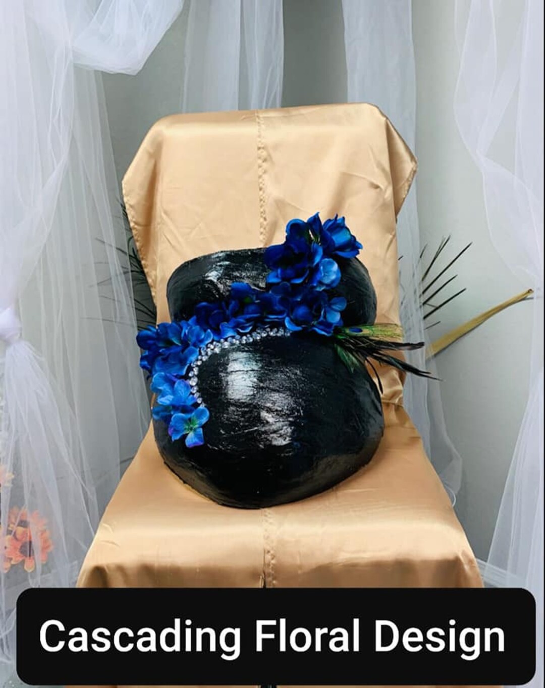 Cascading Floral Pregnancy (torso) Cast - Etsy