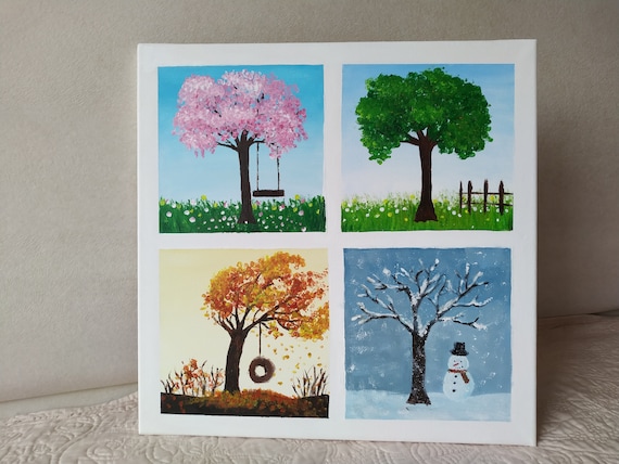 Four Seasons Art For Kids