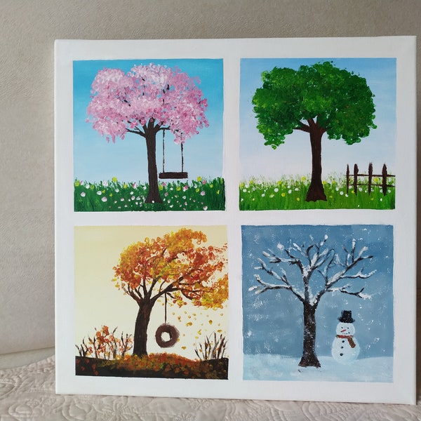 Four Seasons Art - Etsy
