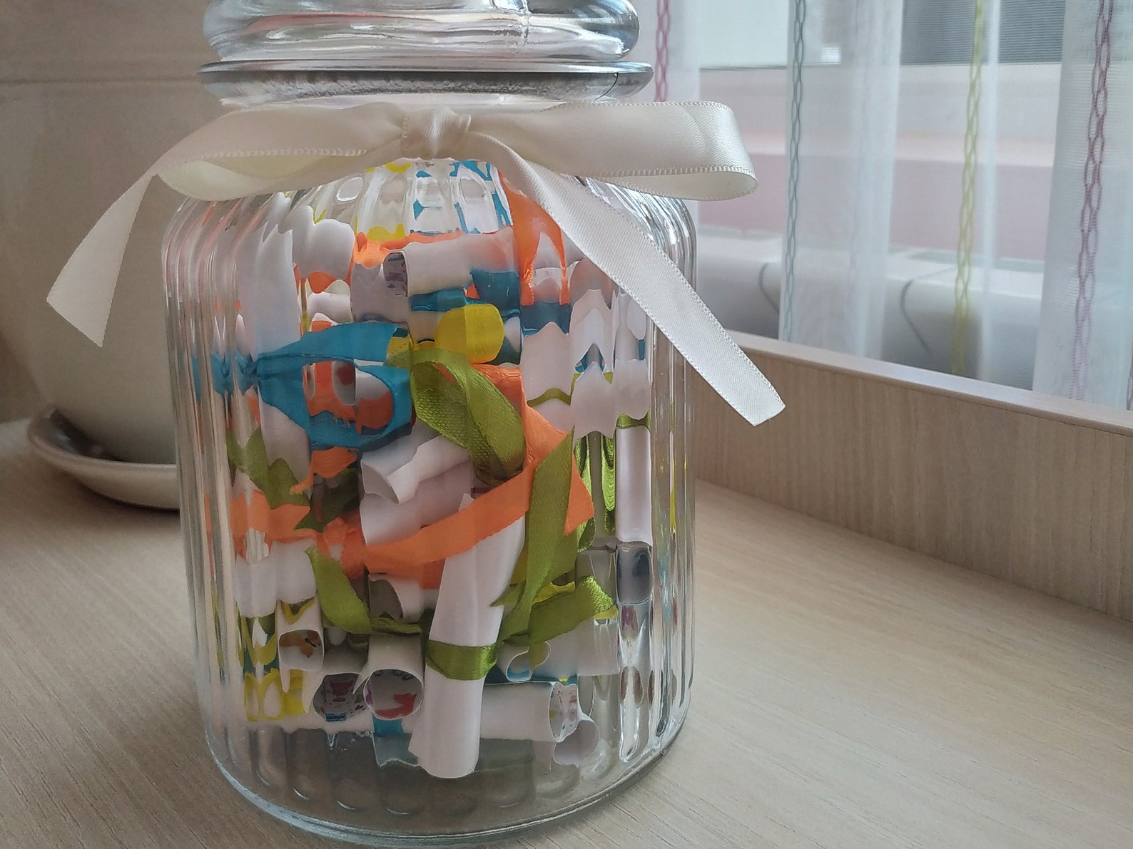 Gratitude Jar, Be Grateful Notes in a Jar, I Am Thankful for Jar ...