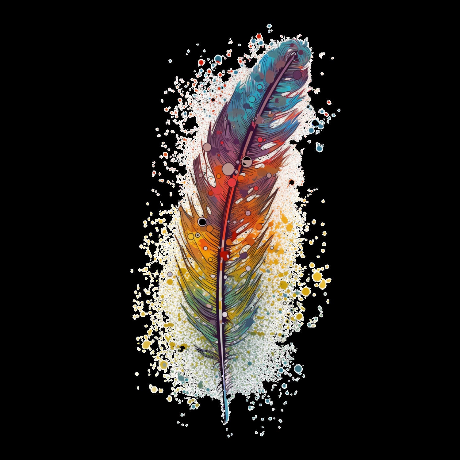 Flocking Feathers together Clip Art Individual Digital - Etsy