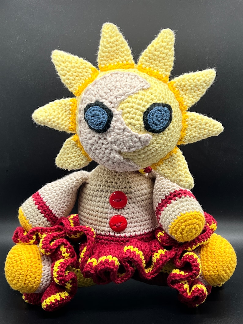 DIGITAL PATTERN: FNAF Sundrop Crochet Pattern - Etsy UK