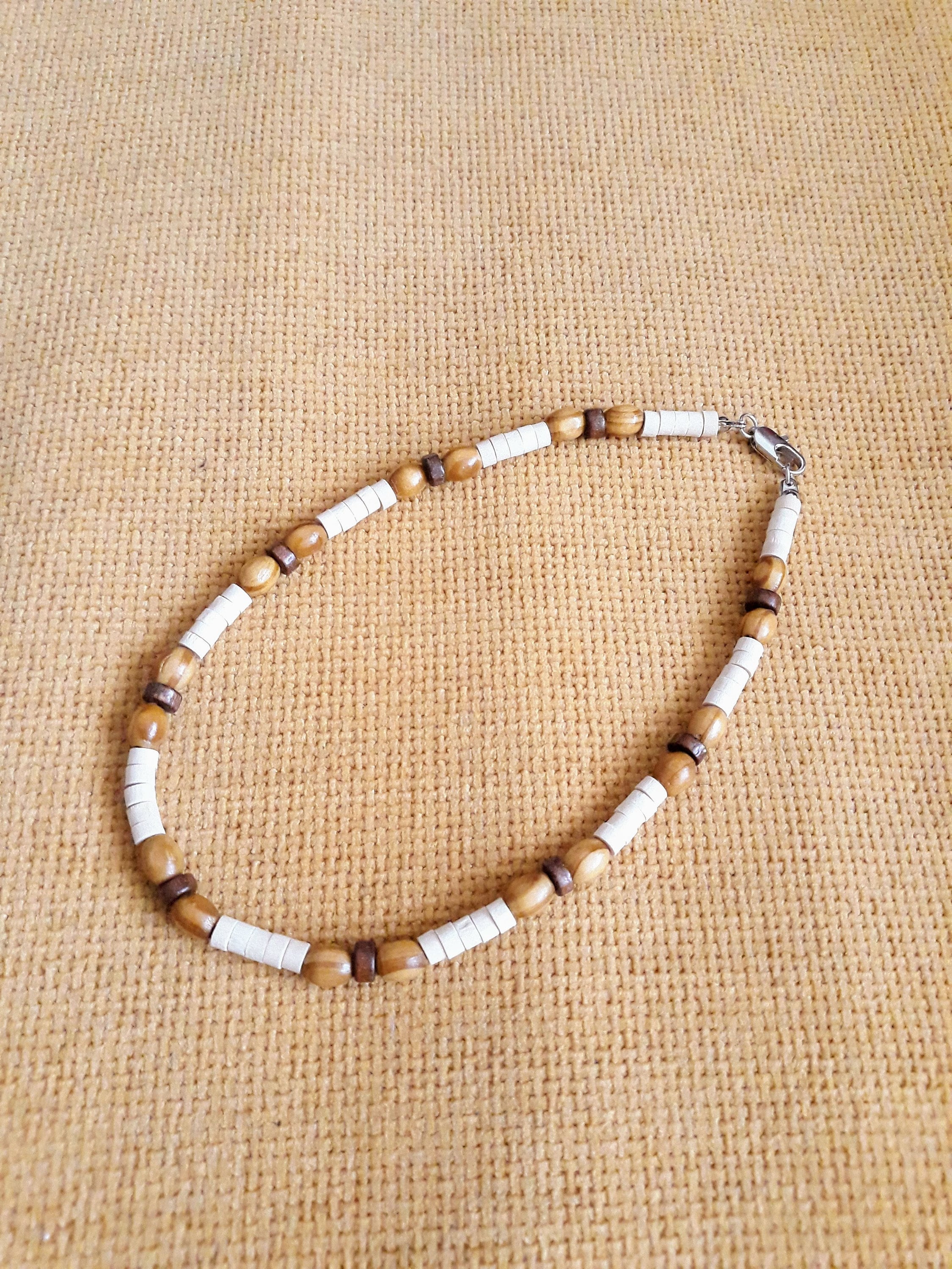 Fashion Wooden Necklace,light Wooden Chain for Men and Women,summer ...