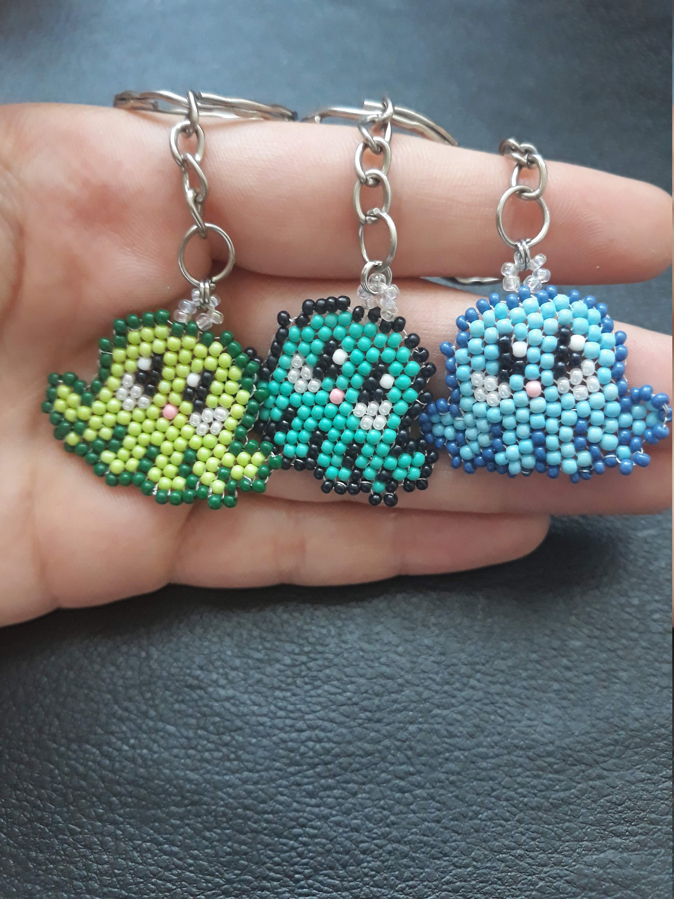 Keychain "colored Octopus", Handmade Keychains From Beads, When ...