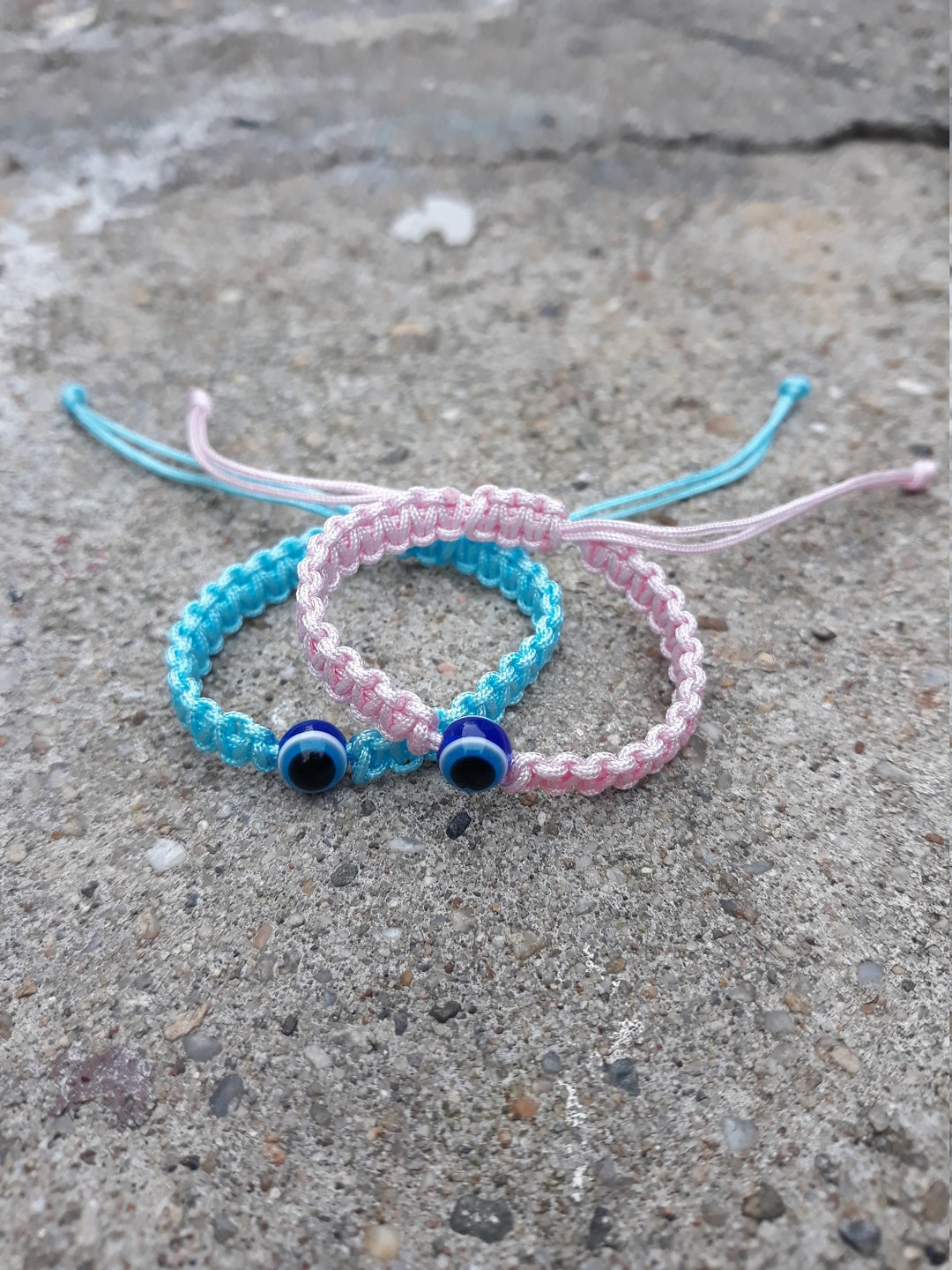 Protective Bracelet for Baby Against Evil Eyes,macrame, Bracelet With ...