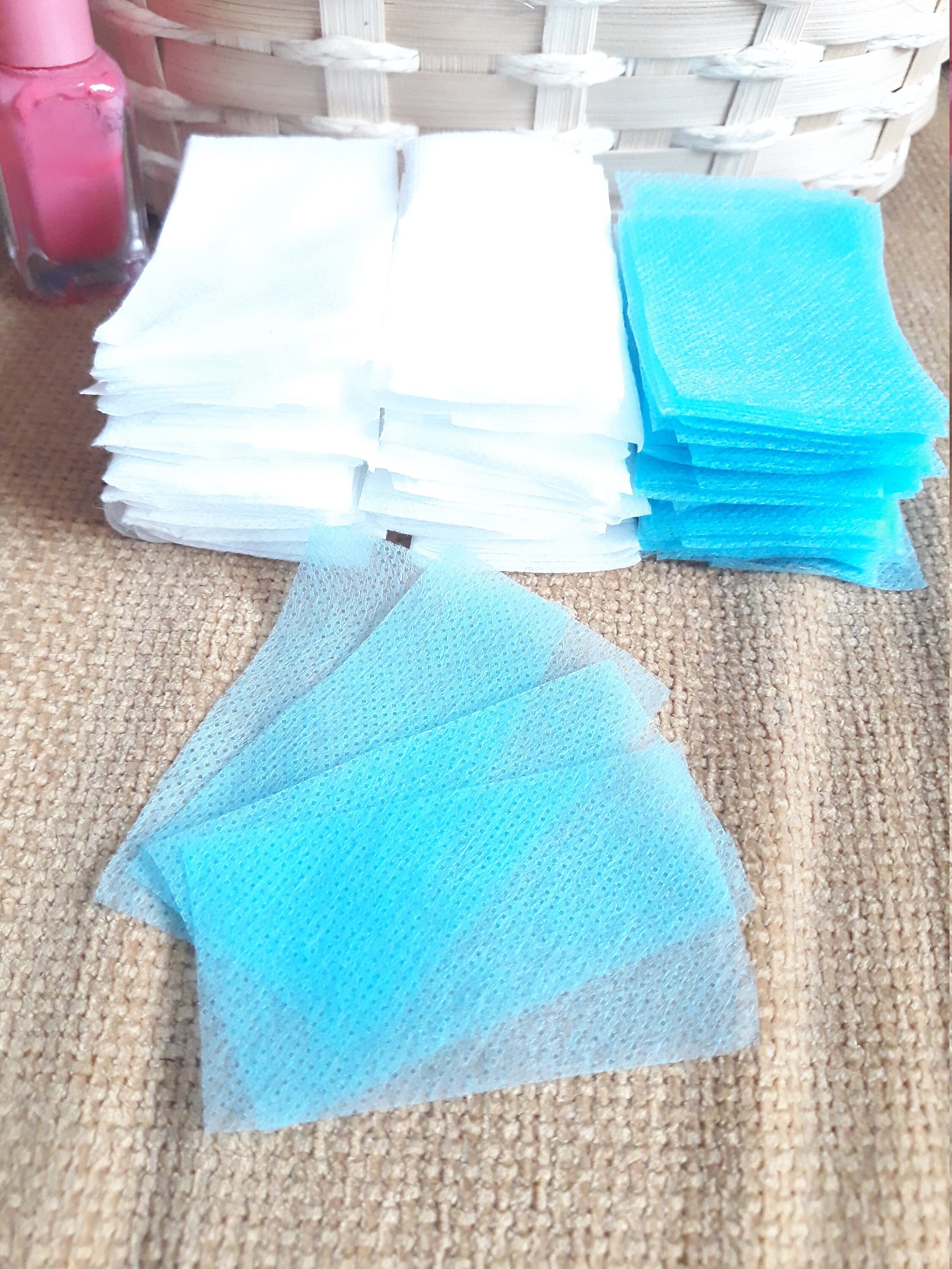 Manicure Pads, Orange Pads, Cherry Pads, 900 Pcs of Manicure and ...