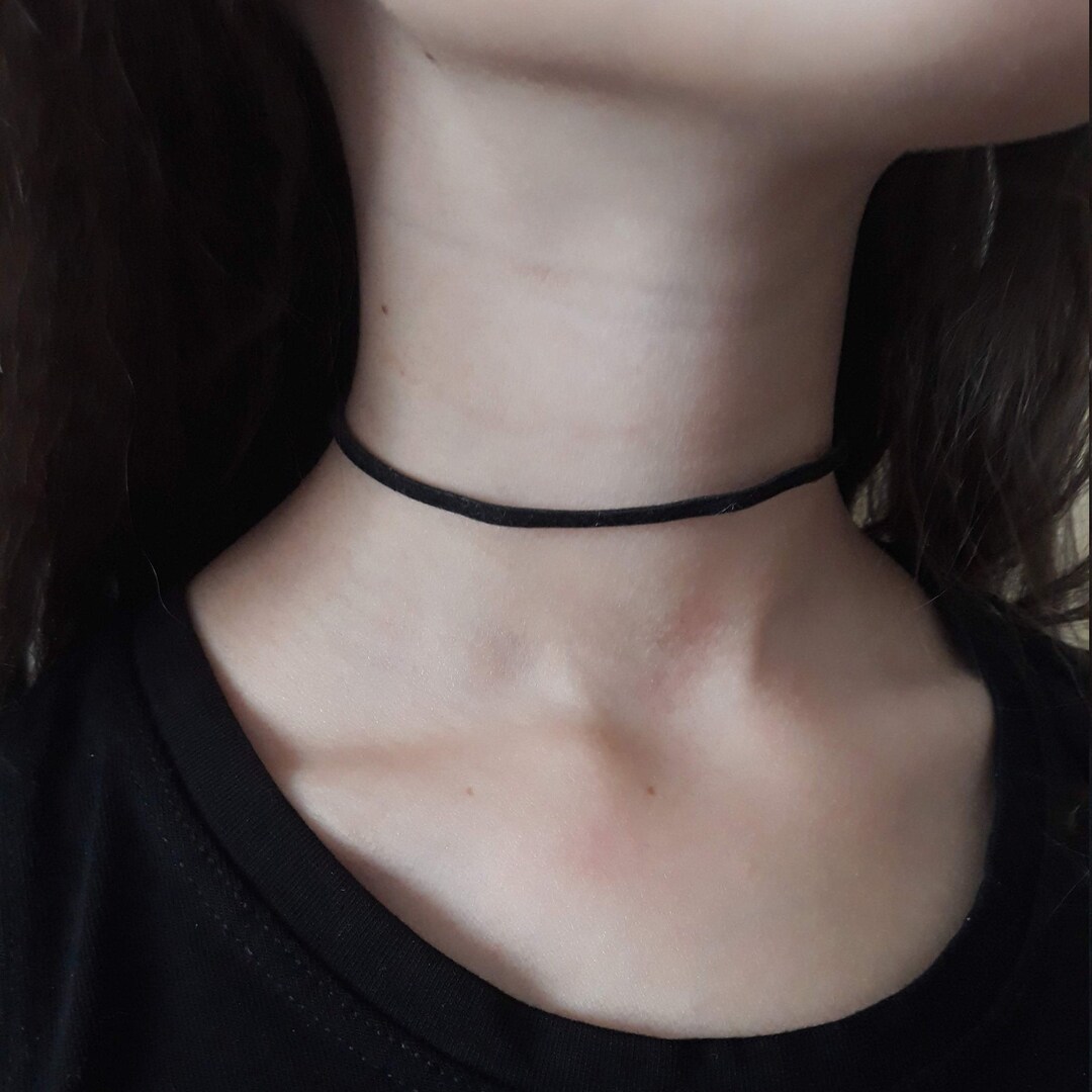 Black Suede Choker, Slim Choker, Teen Jewelry, Gift for Her, Choker for ... Black Suede Choker, Slim Choker, Teen Jewelry, Gift for Her, Choker for ...
