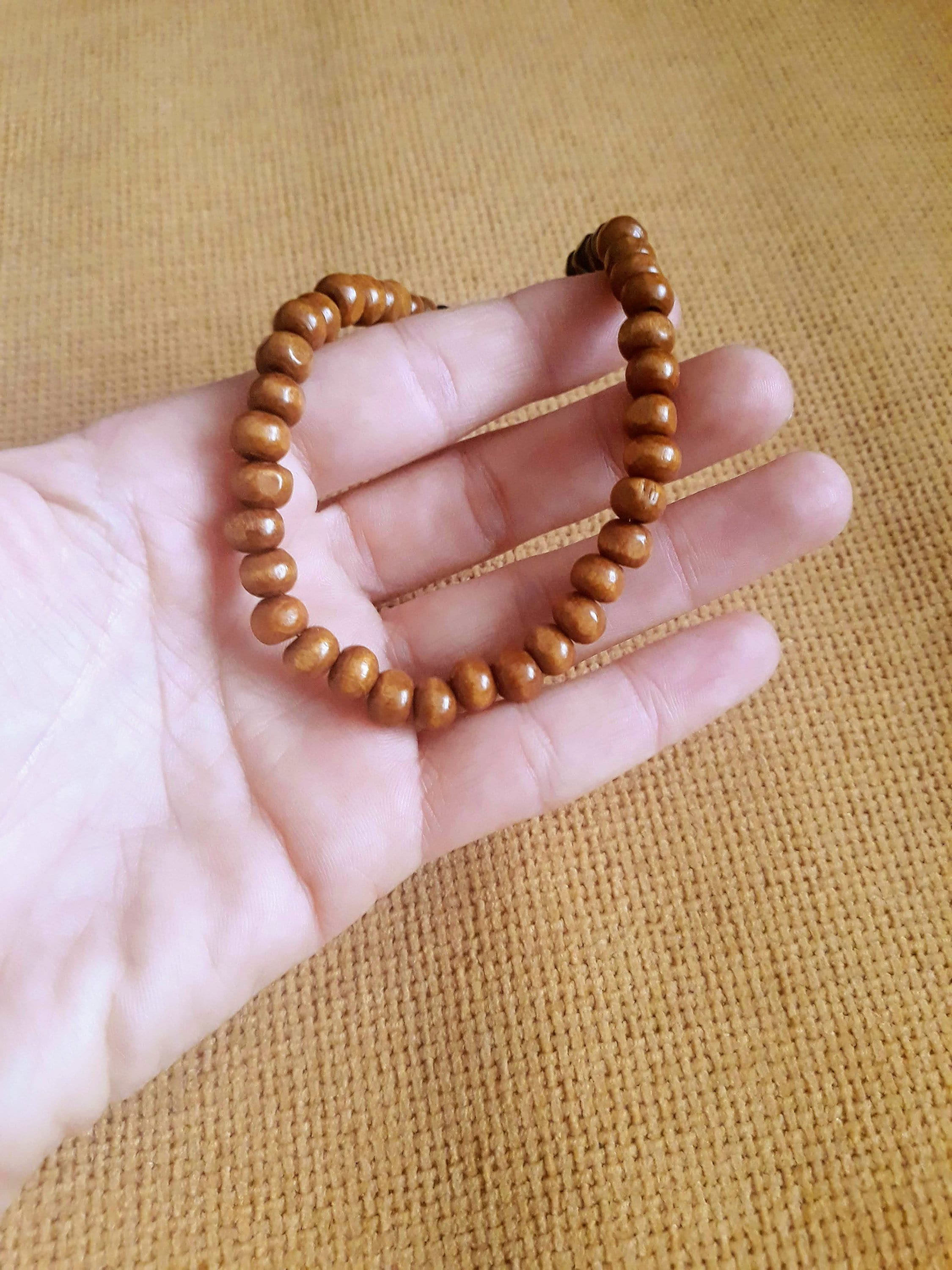 Simple Wooden Choker, Brown Wooden Necklace for Men and Women,natural ...