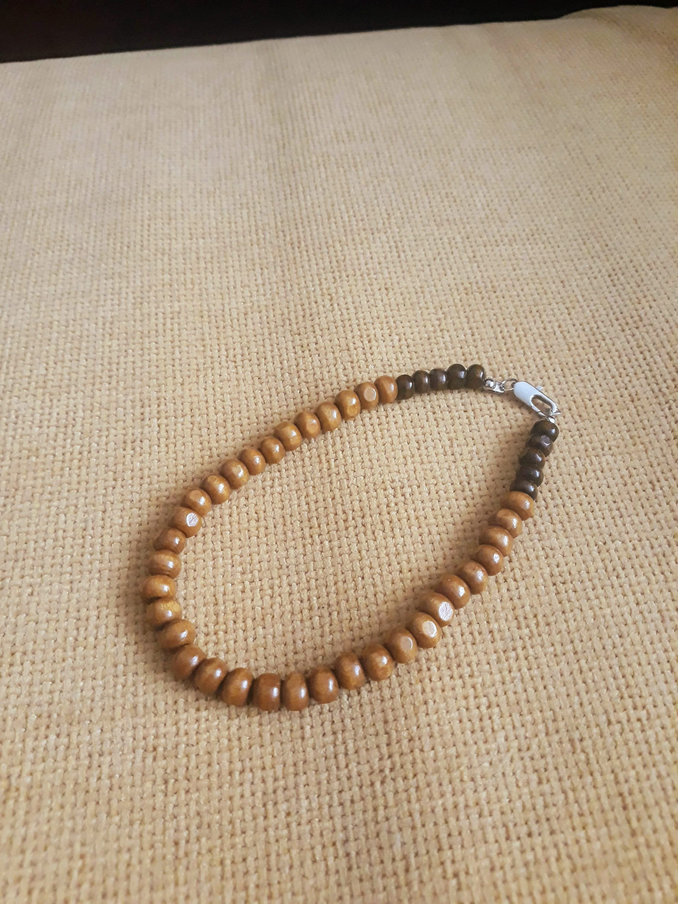 Simple Wooden Choker, Brown Wooden Necklace for Men and Women,natural ...