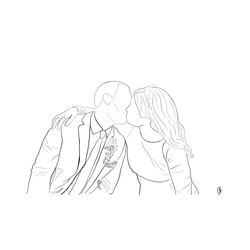 Digital Art Print Faceless Figure Physical Print A4/A5 | Etsy