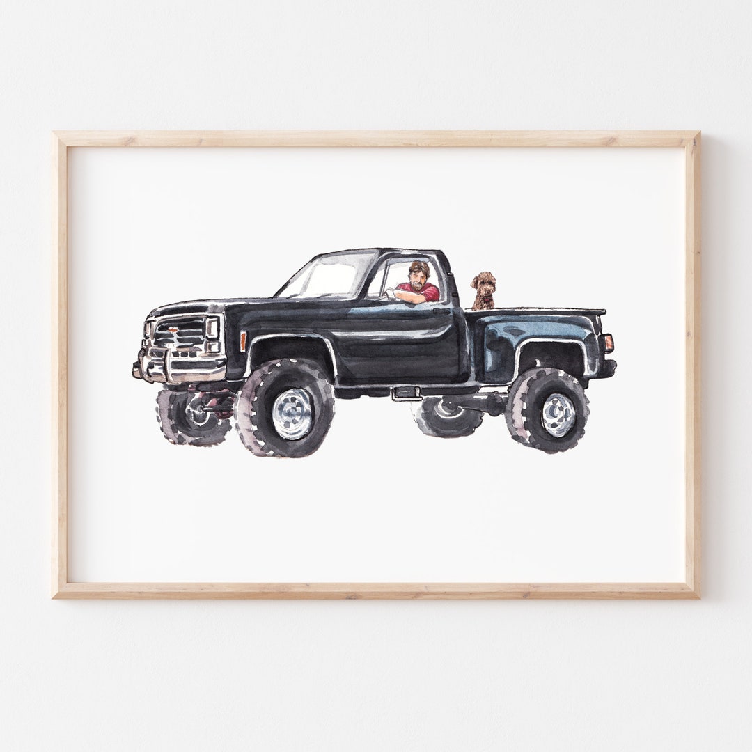 Car Painting From Photo Car Paintings Car Drawing From - Etsy