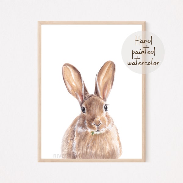 Cute Bunny Print - Etsy