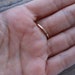 Square Shaped Curved Wedding Band Contour Teardrop Simulant - Etsy