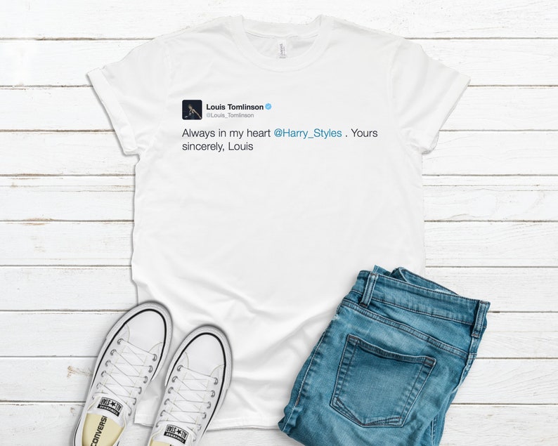 Always In My Heart Unisex Shirt Larry Stylinson T Shirt Etsy