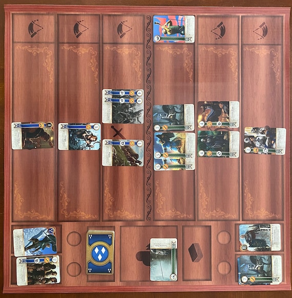 GWENT Board / Play Mat 24 X 24 Vinyl Playing - Etsy