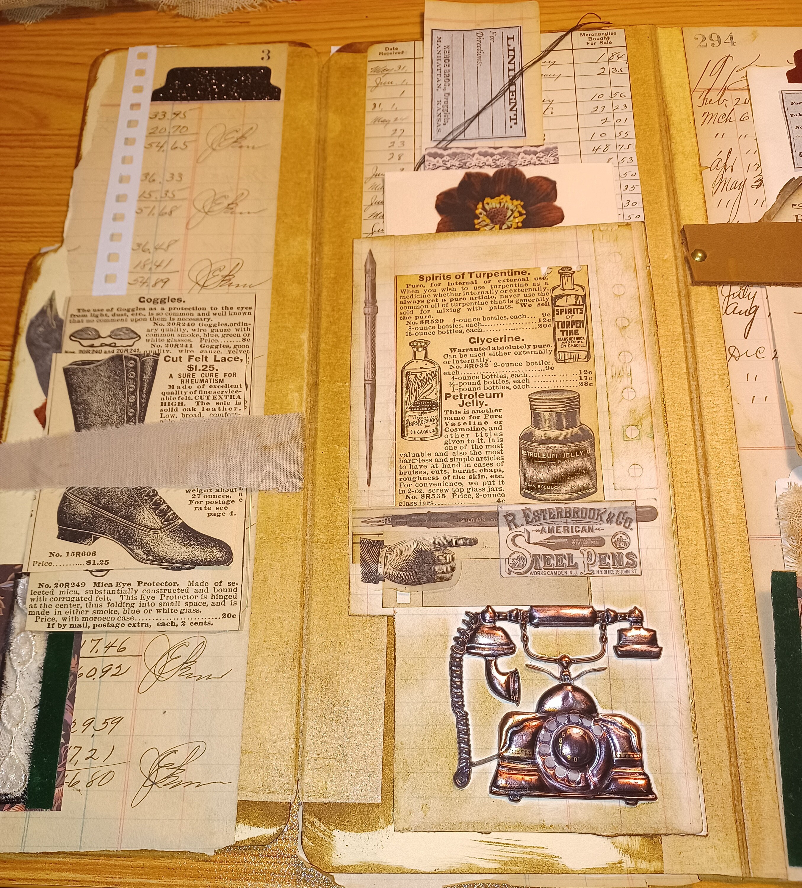 Folio in Victorian Style - Etsy