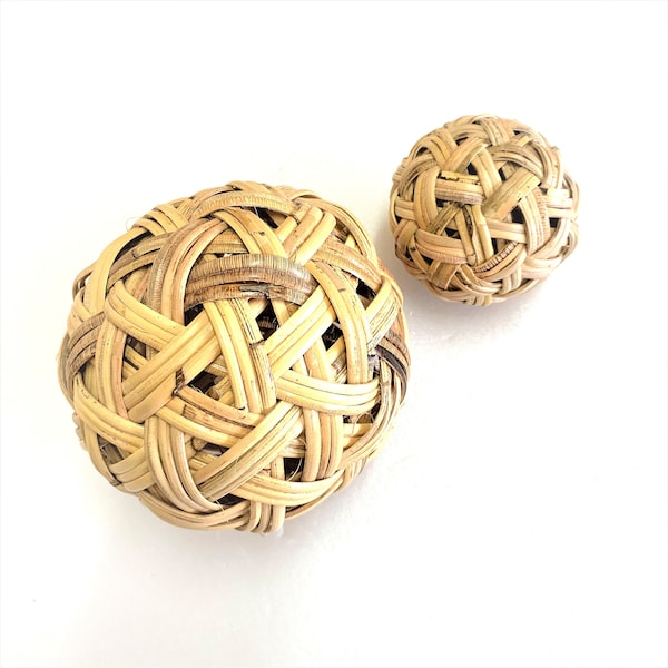 Rattan Balls - Etsy