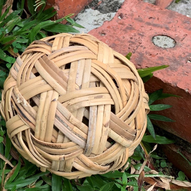 Handmade Traditional Takraw Rattan Ball Sports Game - Etsy