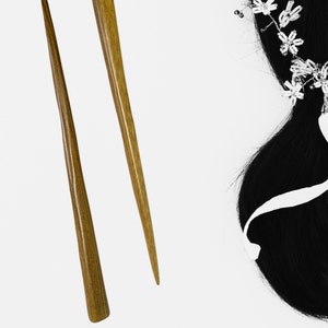 Handcarved Wooden Hair Pin Hair Stick Hair Accessories Holds the Hair ...