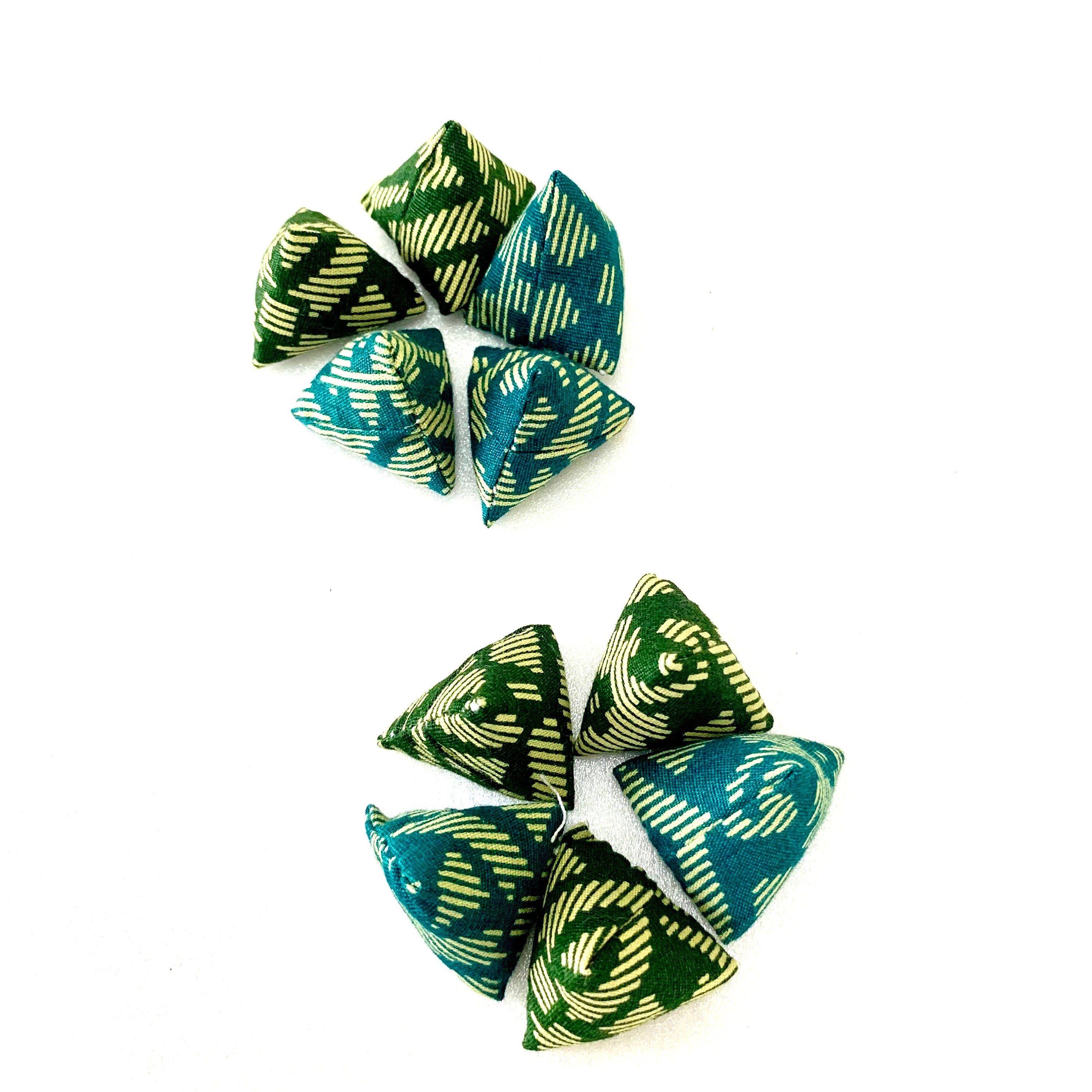 Handmade Batek Batik Traditional Game Cloth Bags Game Five Stones Batu ...