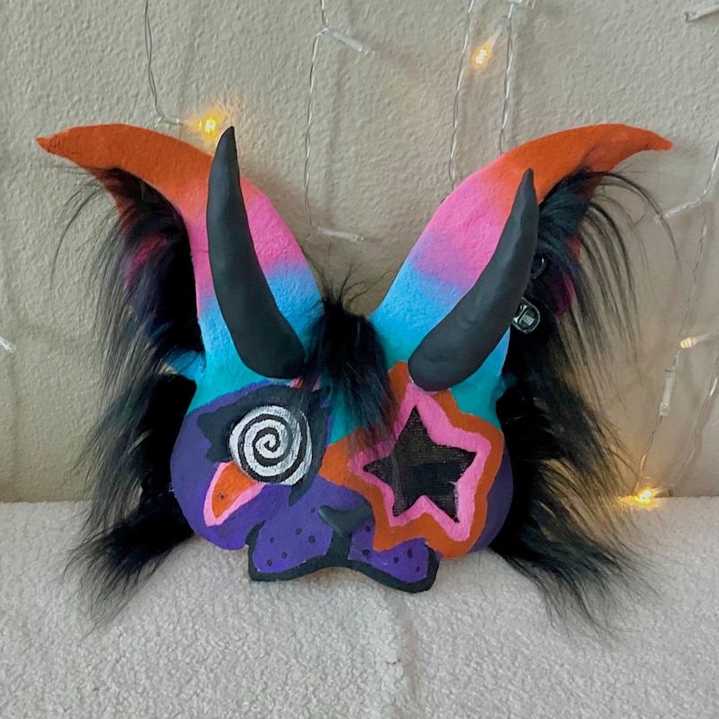 Furry Mask - Etsy