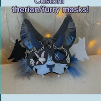 Furry Mask - Etsy