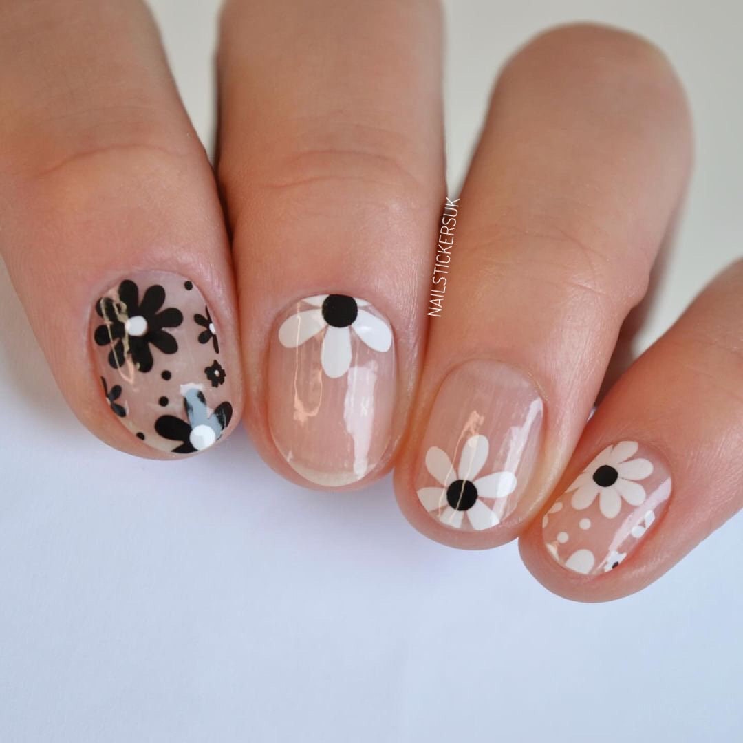Flower Power Nail Wrap | Spring Nails | Holiday Nails | Fall Nails ...