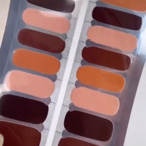 Autumn Wrap | Winter Nail Wrap | Autumn Nails | Summer Nail | Nail ...