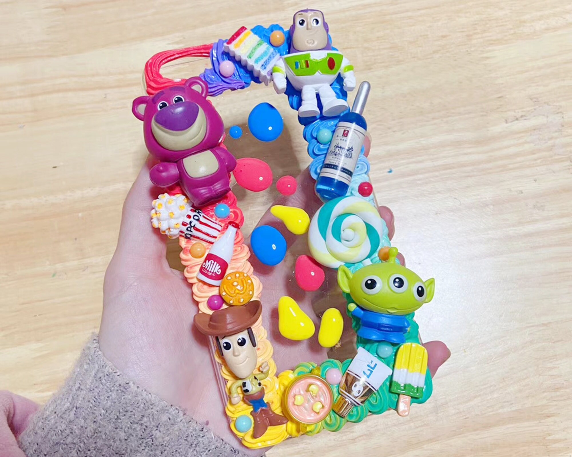 Decoden Phone Casewhipped Cream Effect Casecustom Phone - Etsy