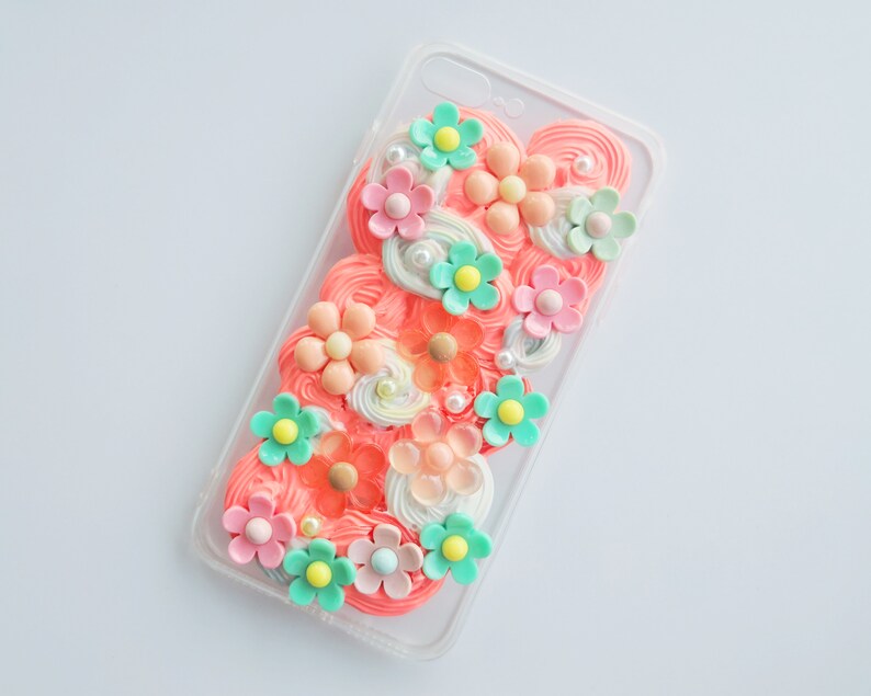 Decoden Phone Case Whipped Cream Effect Case Casecustom - Etsy