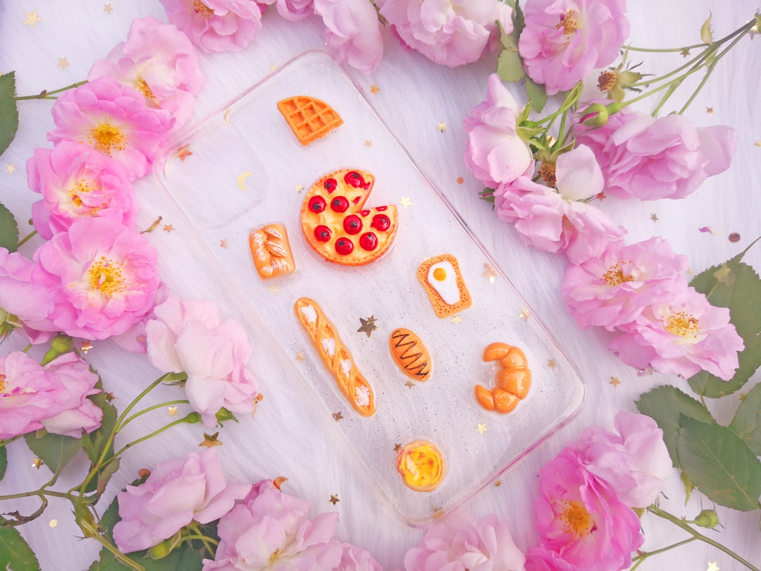 Bread Food Phone Case, Resin Decoden Phone Case,custom Phone Case, Can ...
