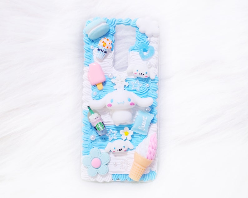 Kawaii Huawei Phone Casecute Phone Case Whipped Cream Effect - Etsy