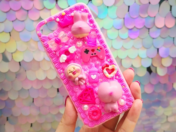 Decoden Phone Casewhipped Cream Effect Caselg Phone Caselg | Etsy