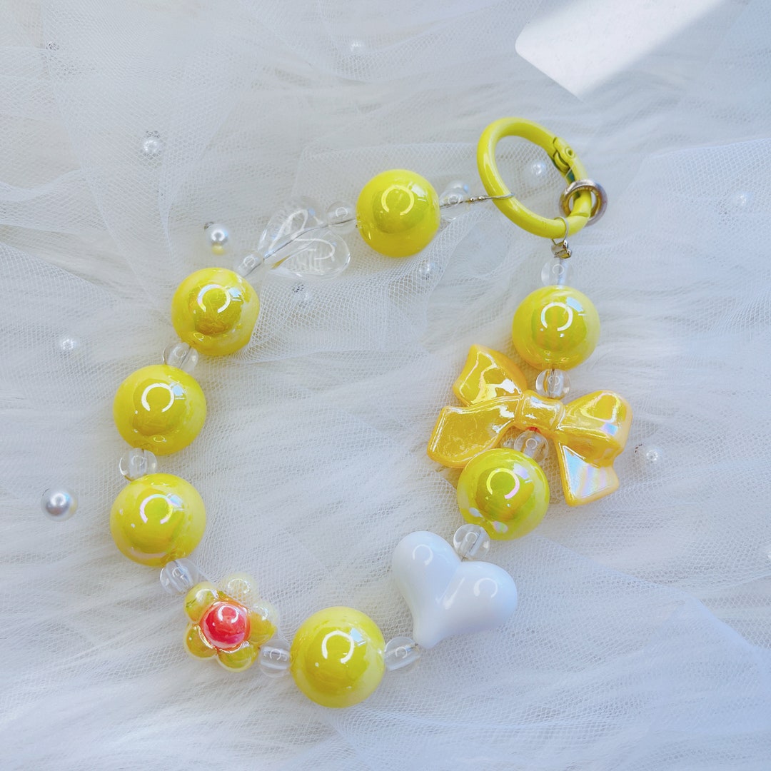 Gradien Phone Chain,, Phone Accessories, Phone Charm, Kawaii Phone ...