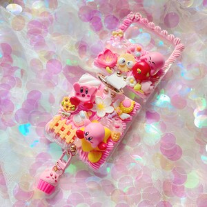 Kirby Phone Case, Z Flip 6 Phone Case, Decoden Phone Case/ Custom Gift ...