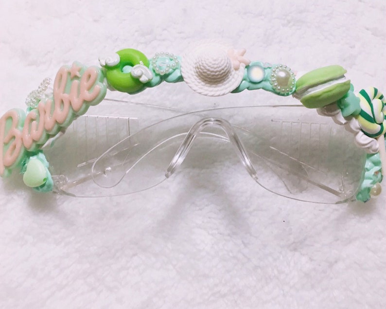 Buy 1 Get 1 Free Face Mask Goggle Decoden Goggle Kawaii | Etsy