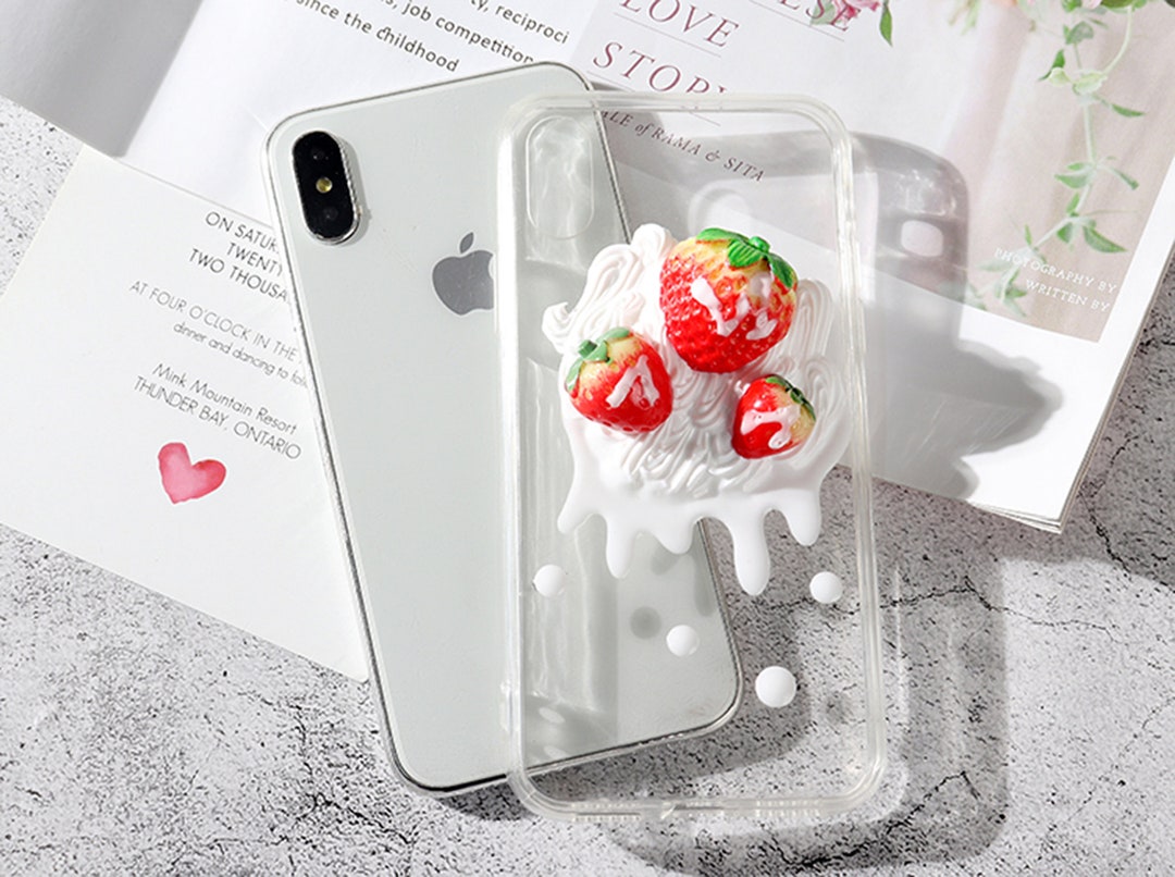 Decoden Phone Case, Whipped Cream Effect Case Case,custom Phone Case ...