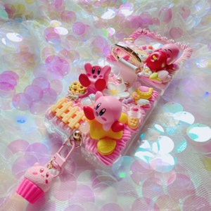 Kirby Phone Case, Z Flip 6 Phone Case, Decoden Phone Case/ Custom Gift ...