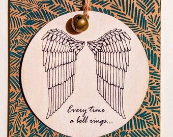 Angel Wings Bell Rings - Etsy