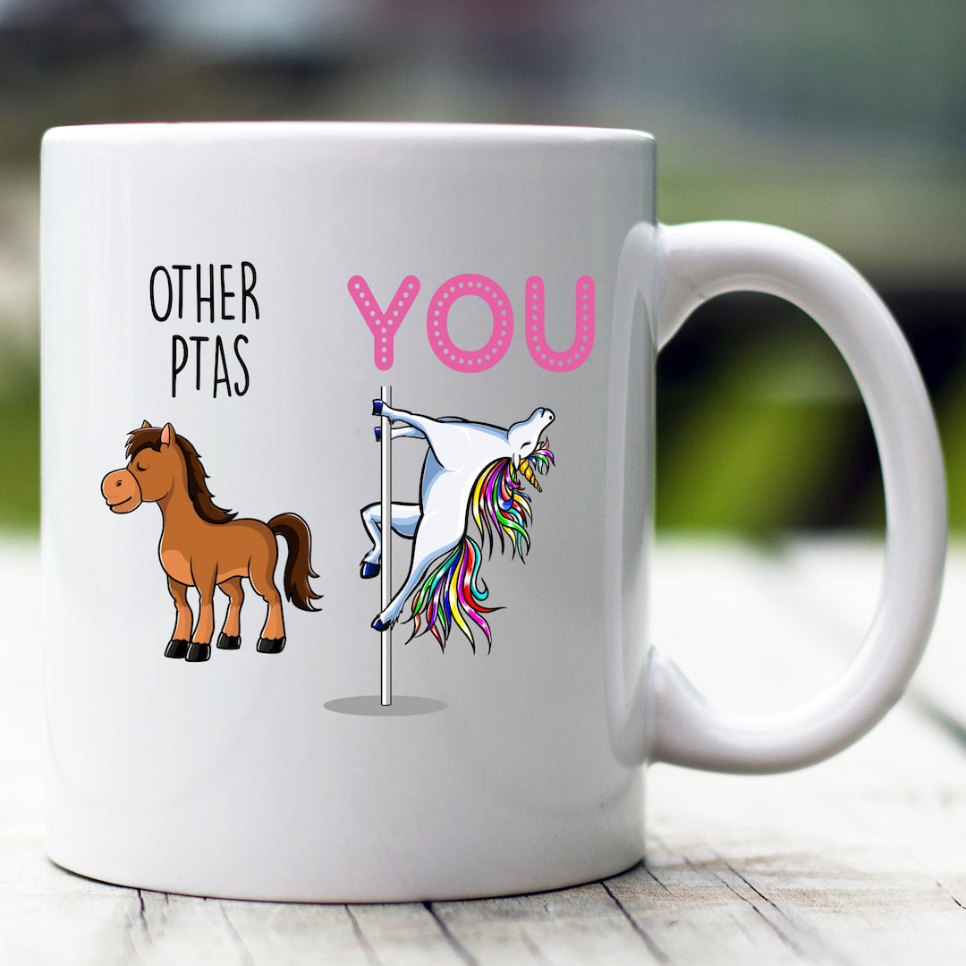 Pta Gift, Pta Mug, Pta Funny Unicorn Mug, Pta Cup, Pta Coffee Mug, Best ...