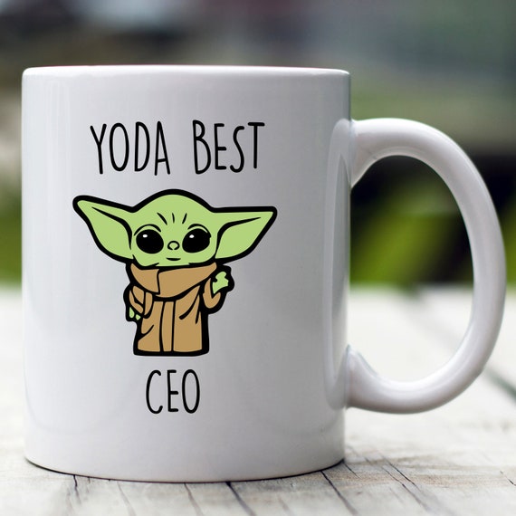 Yoda Best CEO Mug Baby Yoda Mug Custom CEO Mug Funny Gift for CEO Ceo Gift Ceo Gag Star Wars Mug Chief Executive Officer Gift Etsy Canada