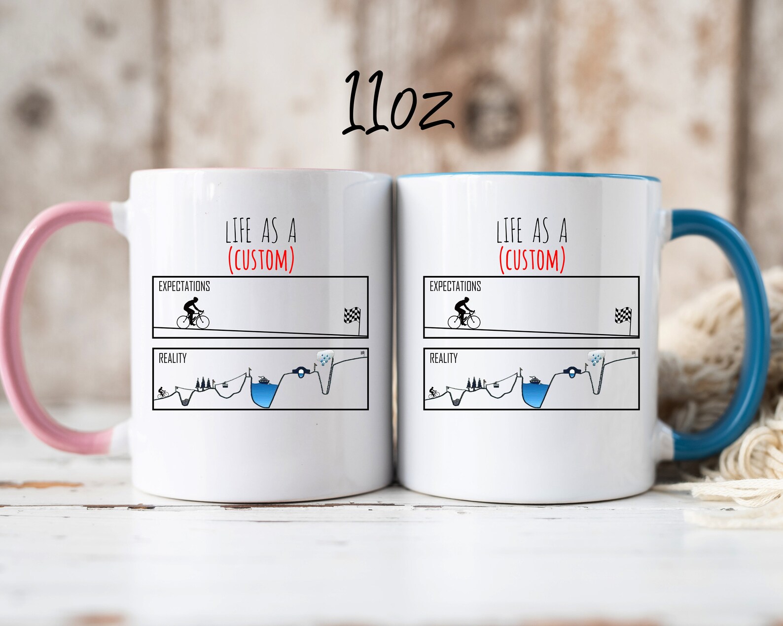Personalized Life as A Computer Teacher Mug, Custom Mug, Computer ...