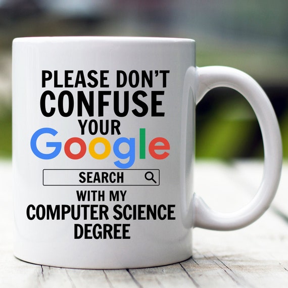 Computer Science Graduation Gift Computer Science Degree Mug | Etsy